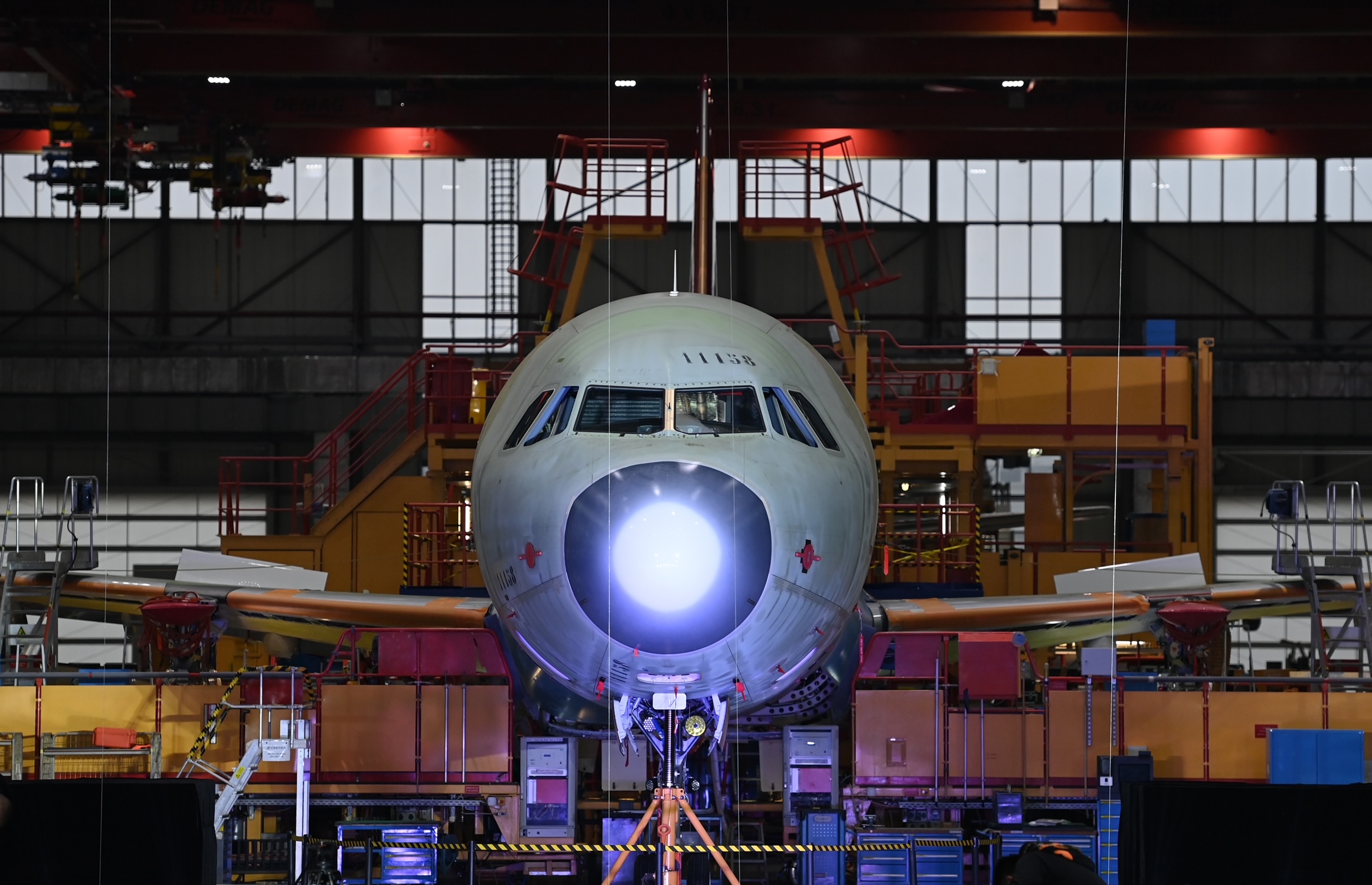 Airbus Final Assembly Line Asia assembles its first A321 aircraft | Airbus Airbus Final Assembly Line Asia assembles its first A321 aircraft | Airbus