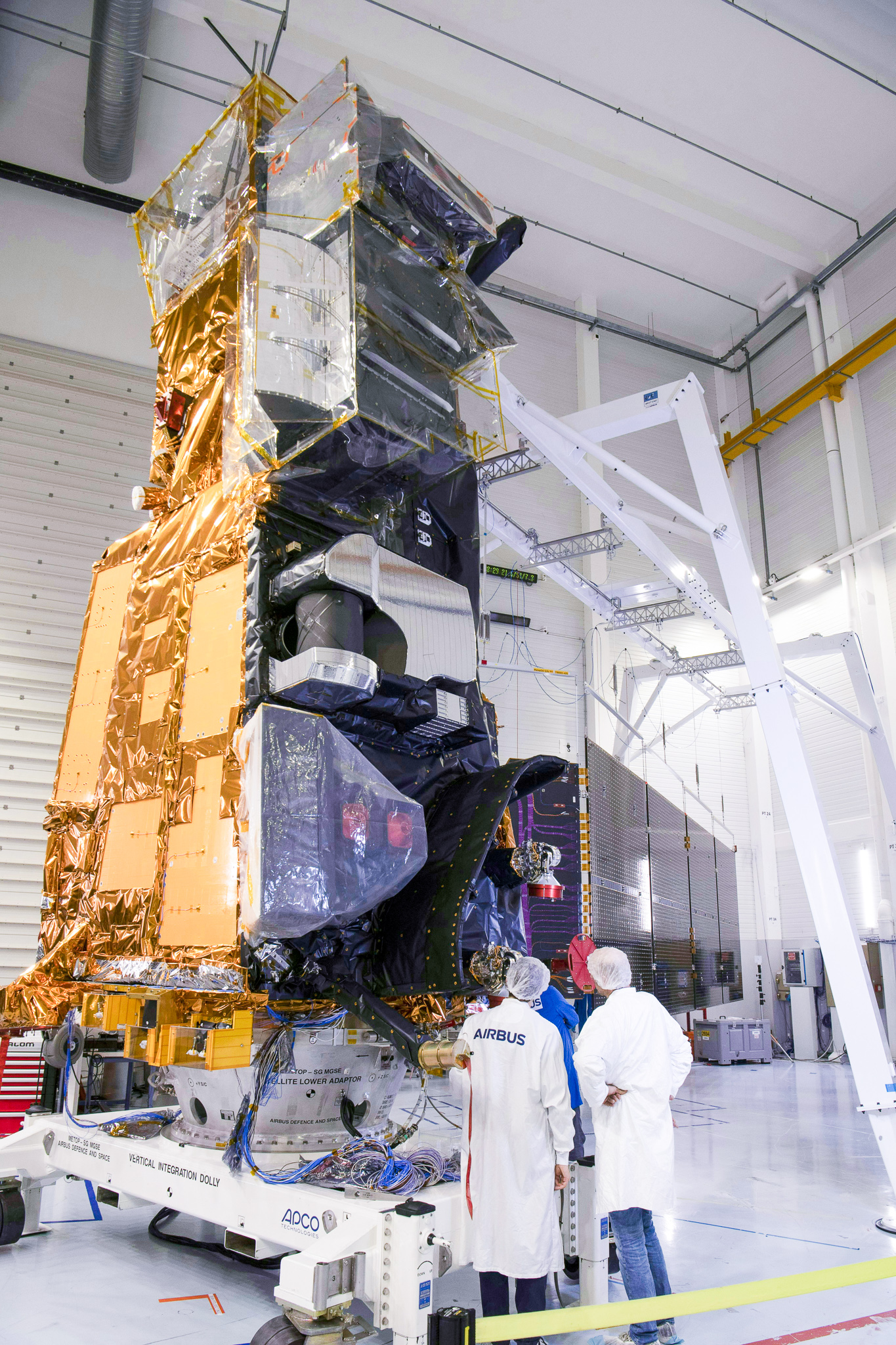 First pair of second-generation weather satellites, built by Airbus ...