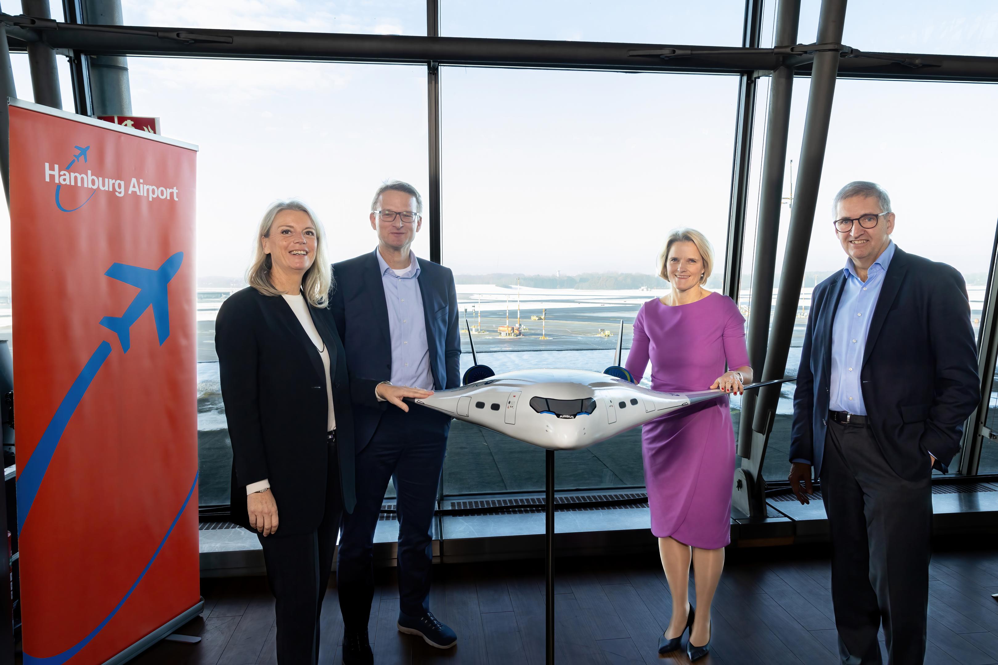 Hamburg Airport joins international “Hydrogen Hub | Airbus
