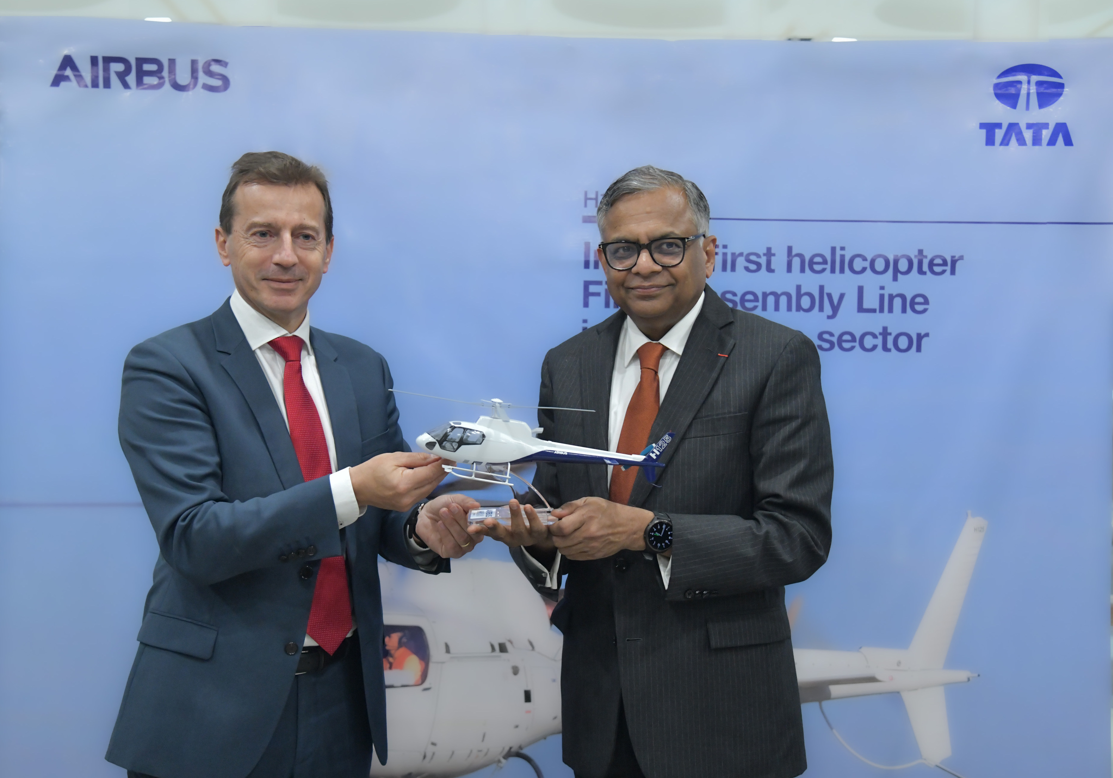 Airbus partners with Tata Group to set up India’s first helicopter Final Assembly Line in the ...