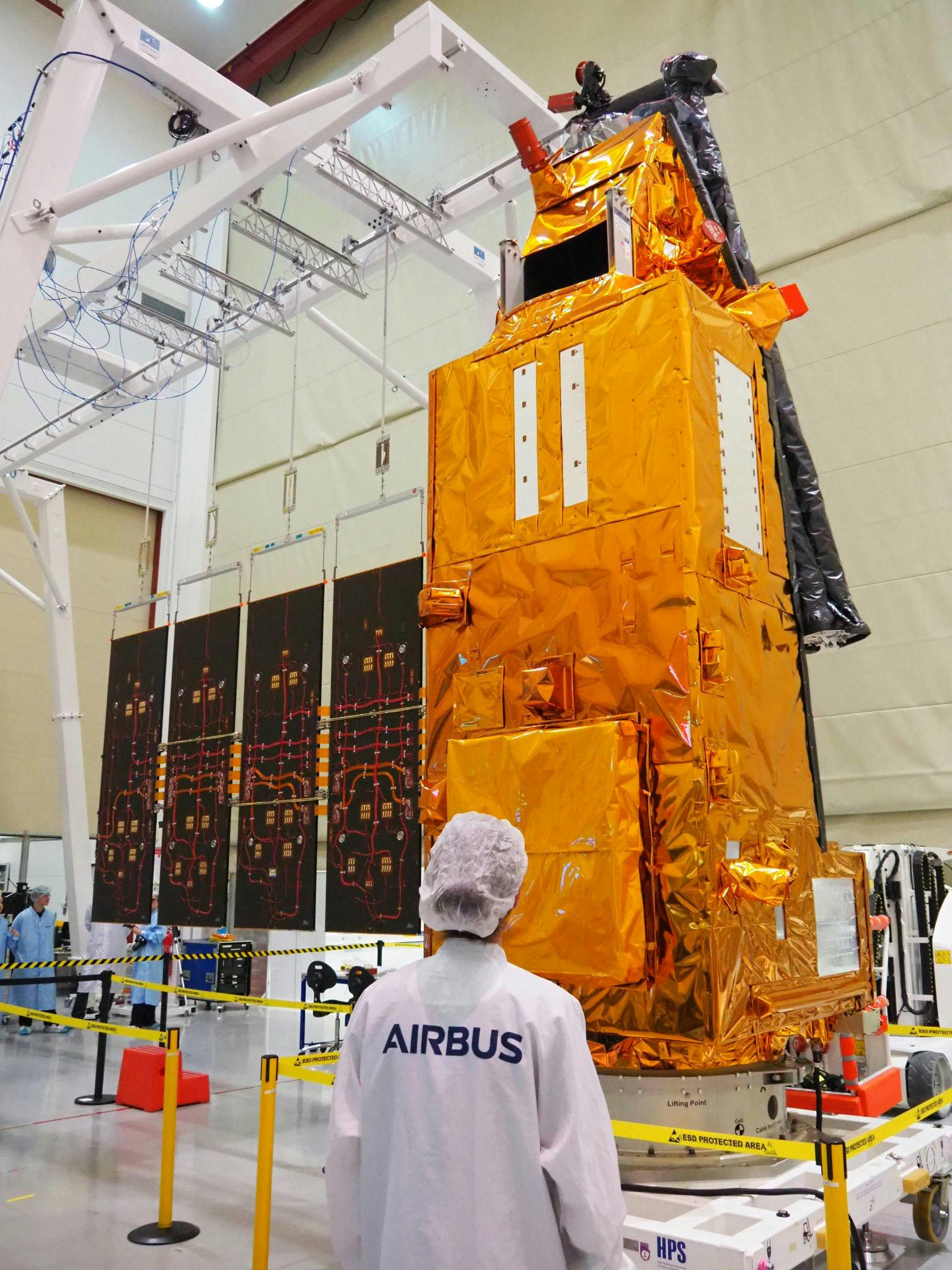 Airbus built forest monitoring satellite Biomass successfully launched ...