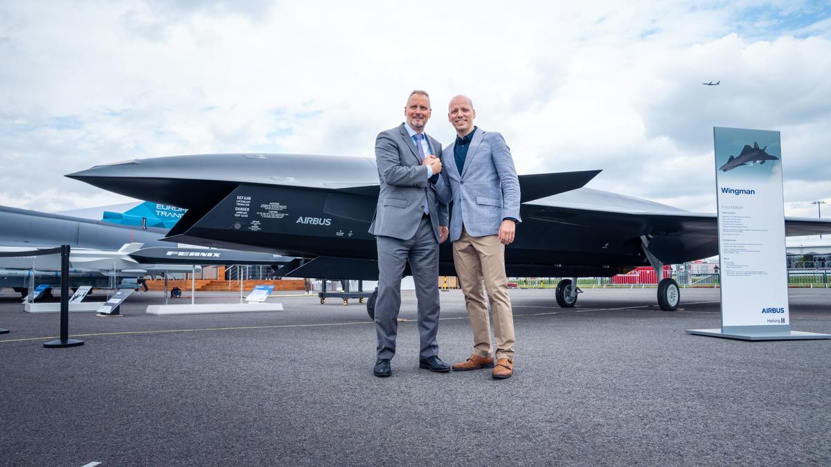 Airbus and Helsing to collaborate on artificial intelligence for the teaming of manned and ...