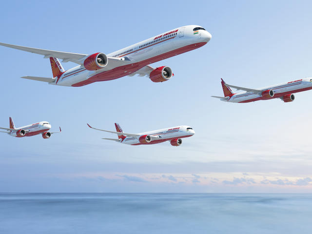 Air India's new Airbus fleet Air India's new Airbus fleet