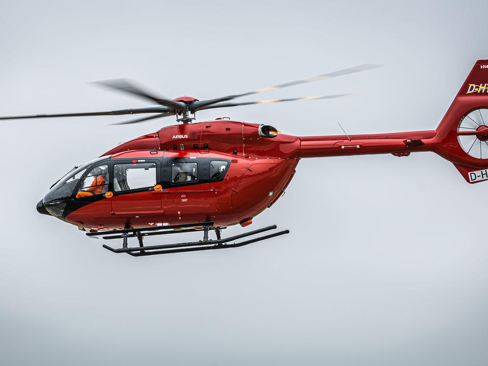 First five-bladed H145 for offshore wind operation | Airbus