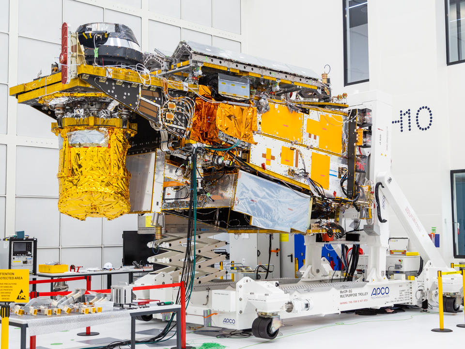 First pair of second-generation weather satellites, built by Airbus ...